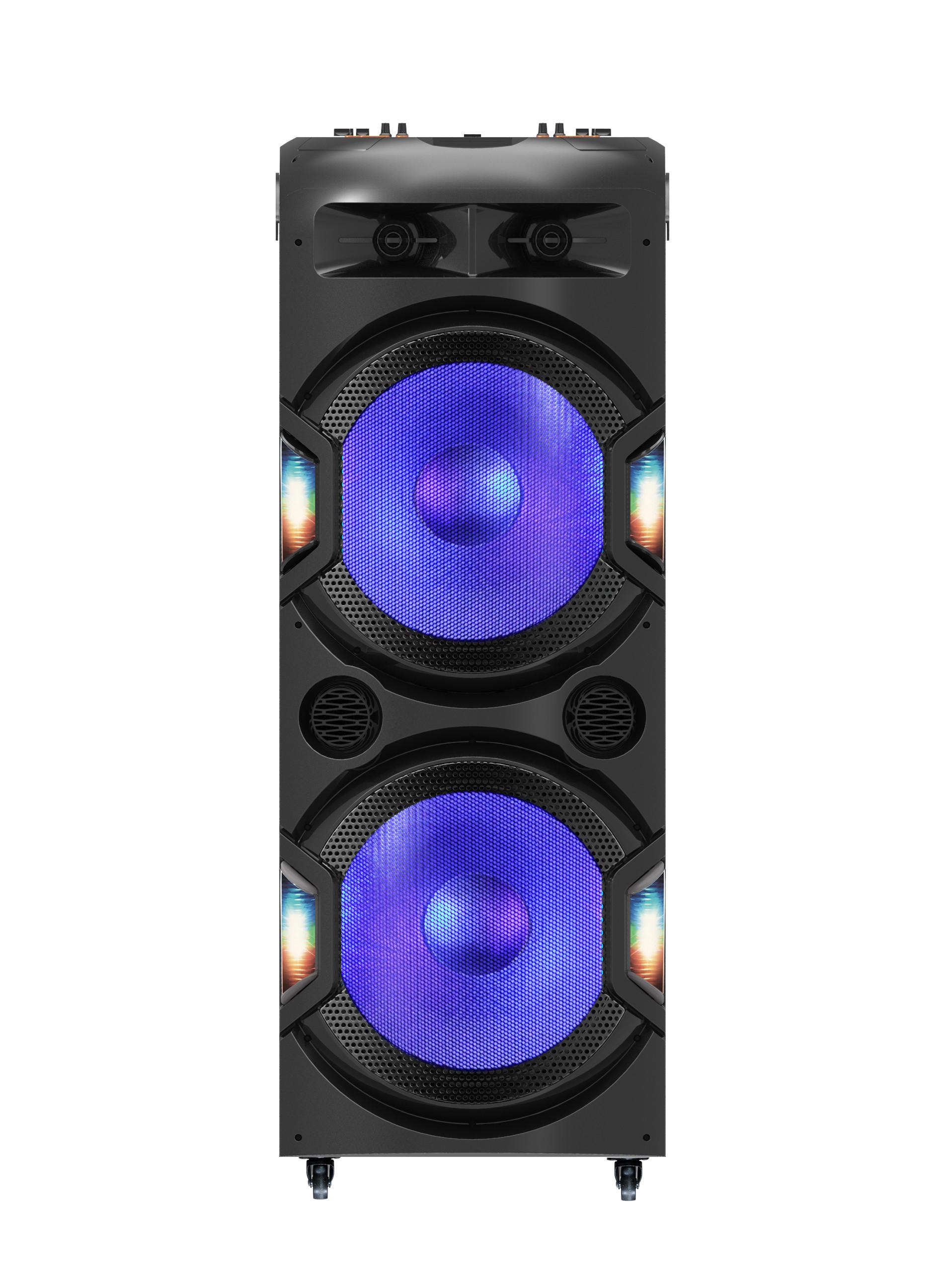 Rent to Own Edison Professional 6000W Dual 15" Wireless Light Show Speaker at Aaron's today!